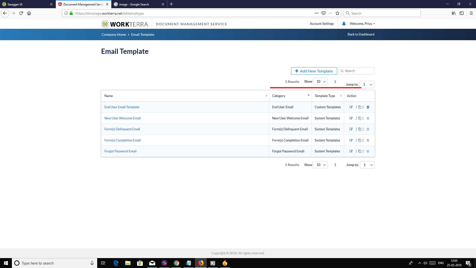 Dms 983 Dms Email Template Alignment Improper Workterra Jira